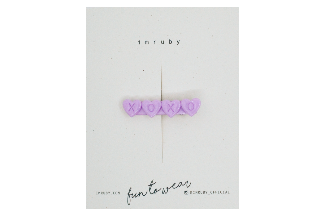 IMRUBY - AYA - HEART CLIP – jackie oo