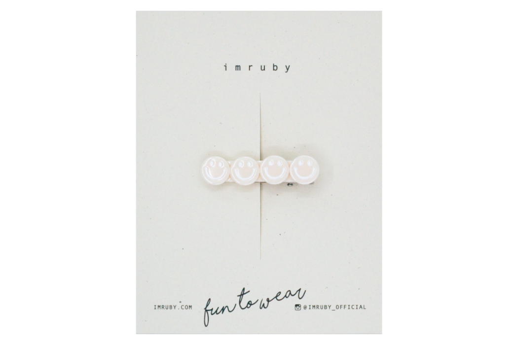 IMRUBY - BONNIE - SMILEY CLIP – jackie oo