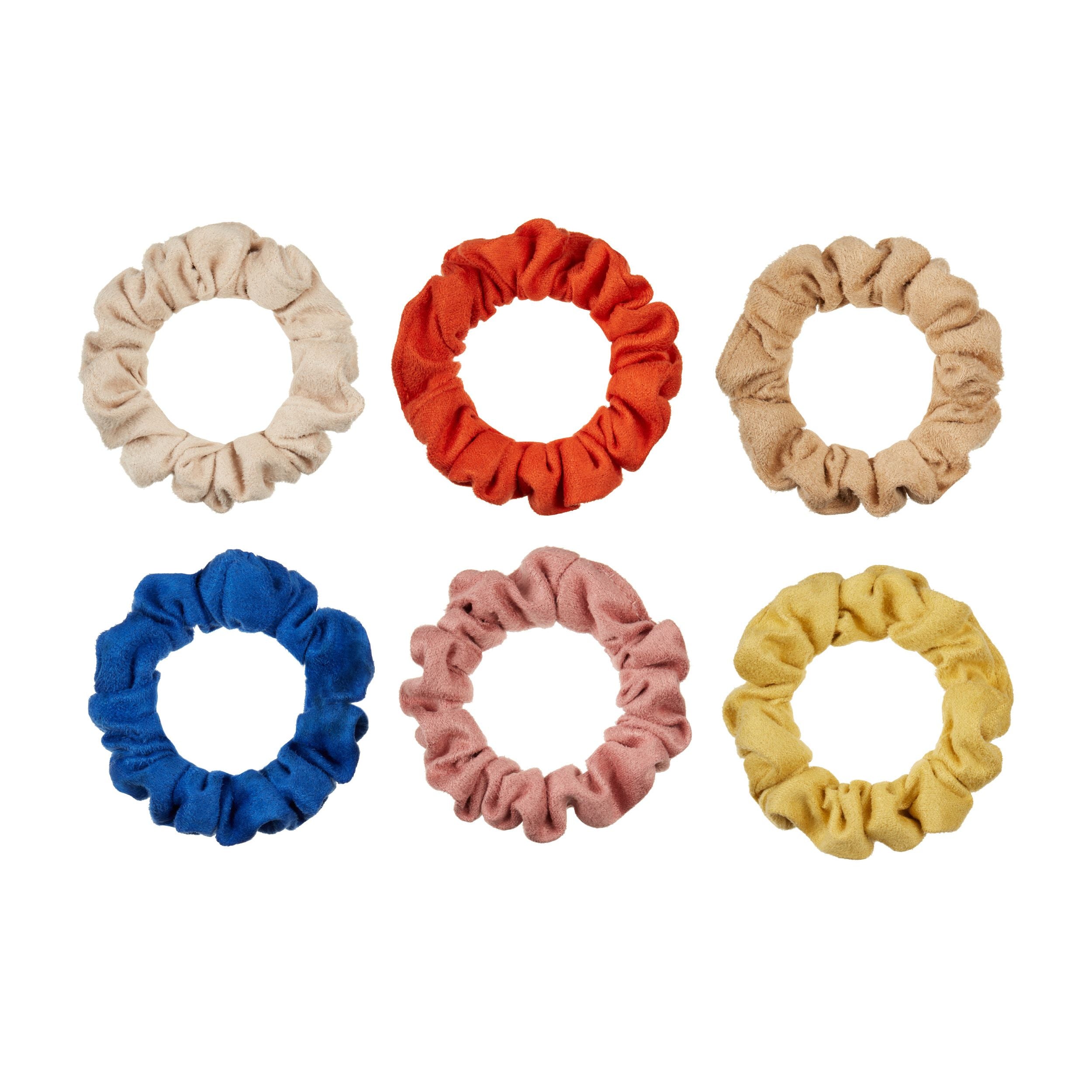 Mimi & Lula Haarelastiekjes Scrunchies Retro Rainbow (6pack) – jackie oo