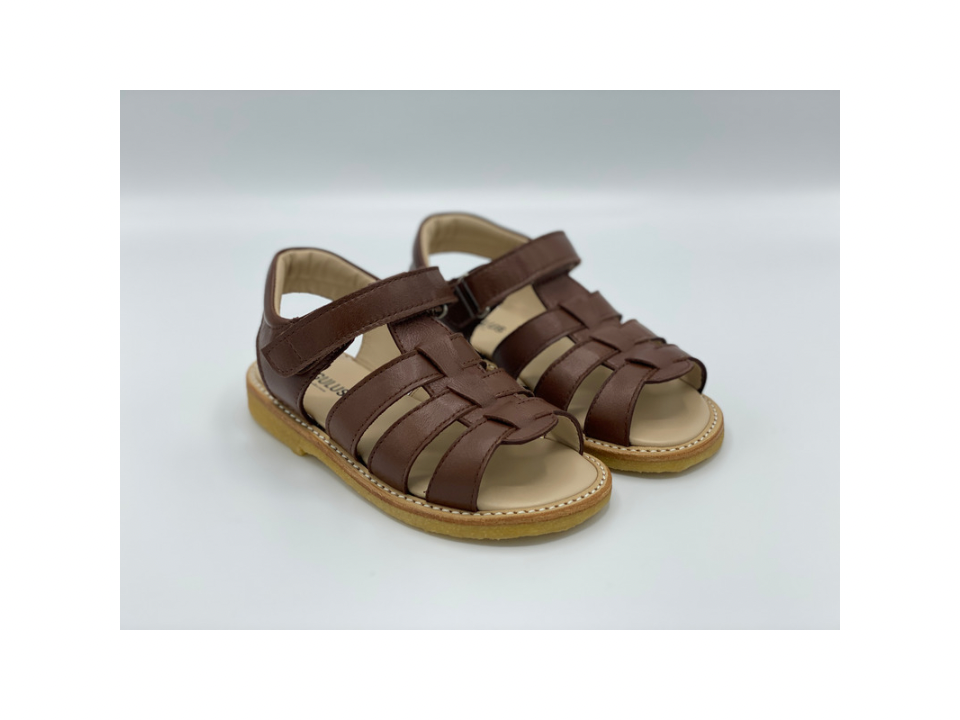 ANGULUS - SANDAAL - VELRCO - LEDER - BRUIN – jackie oo