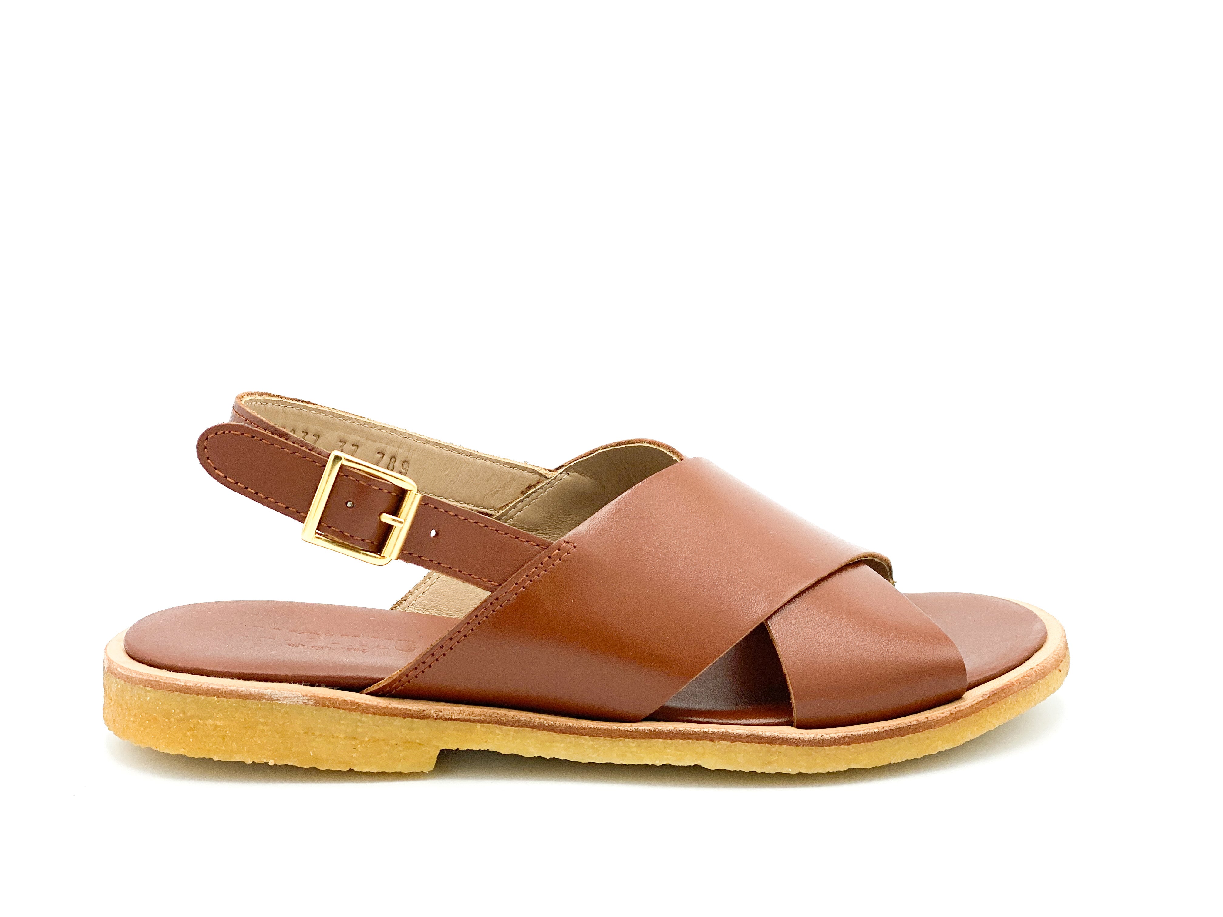 Angulus Damessandaal Crossover Terracotta (maat 36-42) – jackie oo