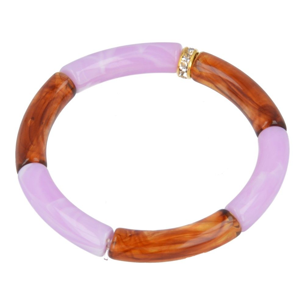 Bizou Milou Armbandje Paars – jackie oo