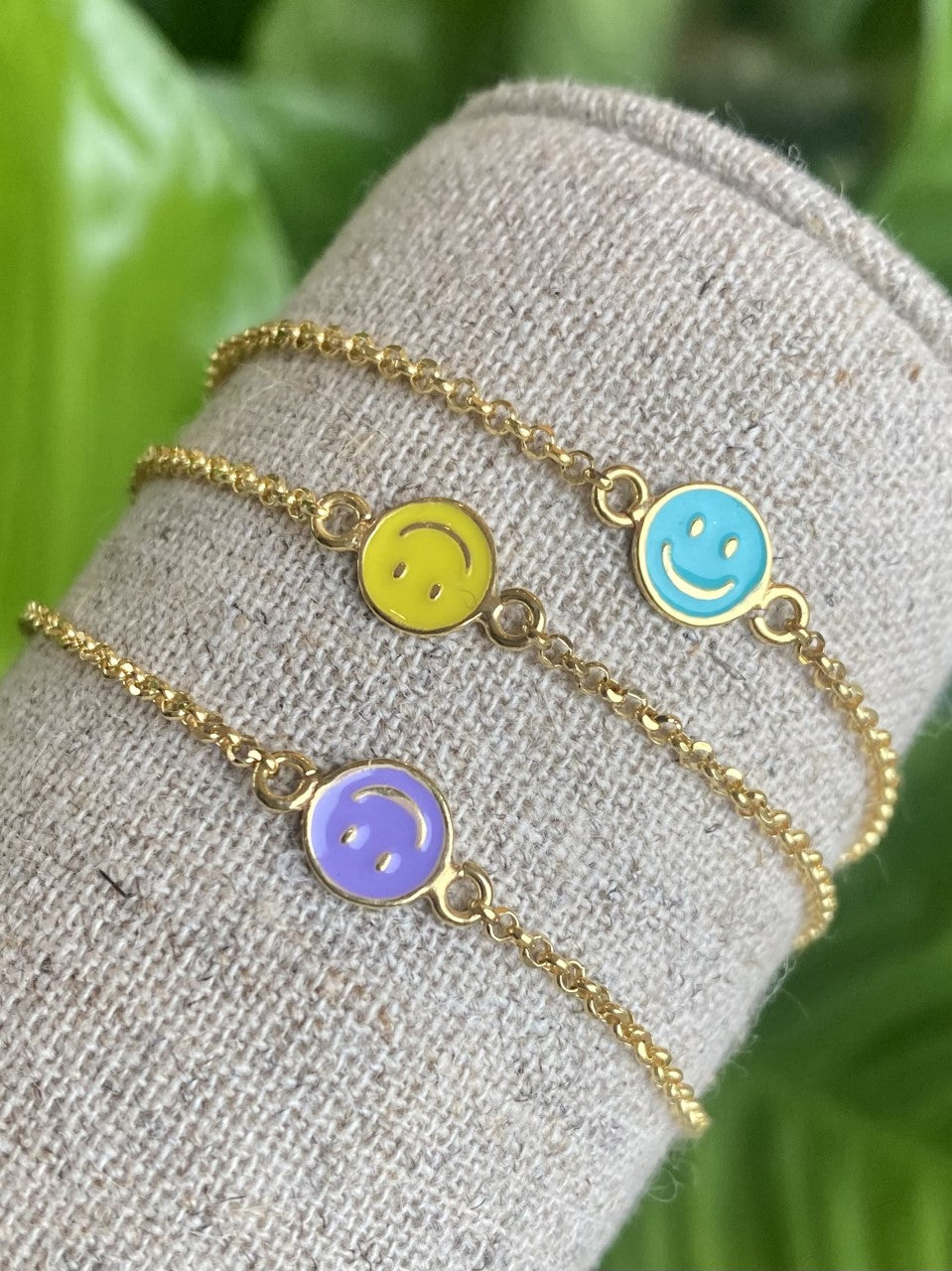 Selva Sauvage Bracelet Smiley Yellow – jackie oo